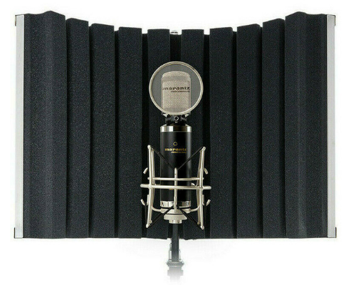 Marantz Sound Shield Compact Folding Vocal Reflection Baffle Microphone ...