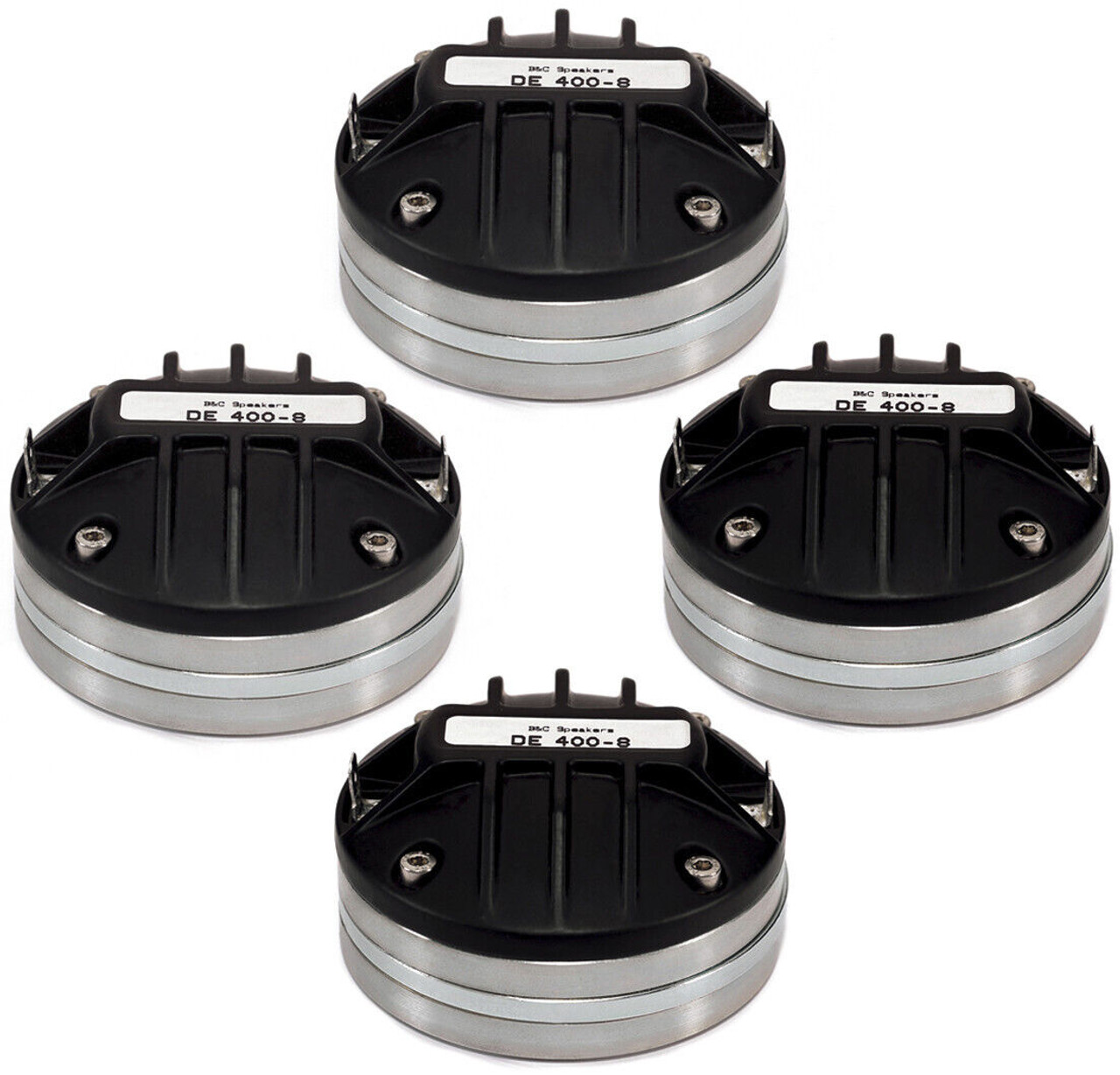 B&C DE400 1" 4X POLYIMIDE NEODYMIUM COMPRESSION DRIVER 8-OHMS, 100W ...