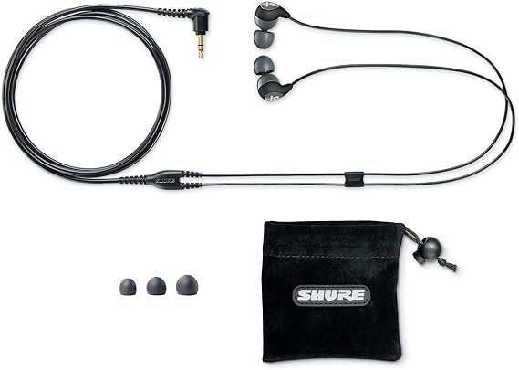 Shure SE112 GR Sound Isolating Earphones, Dynamic MicroDriver, with ...
