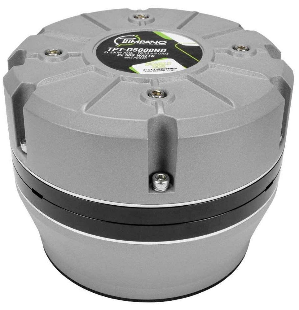 TIMPANO TPT-D5000ND DOUBLE COIL 2" EXIT NEODYMIUM COMPRESSION DRIVER ...