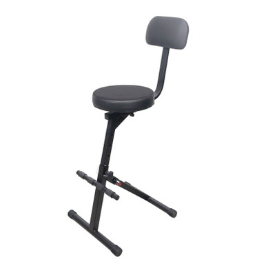 ProX X-GIGCHAIR Folding AV Operator DJ Keyboard Drum Height Adjustable ...