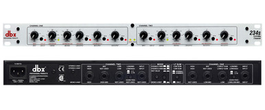 25 of 7431 dbx 234s Stereo 2/3 Way, Mono 4-Way Crossover, 24dB per ...