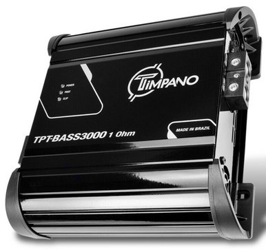 Timpano TPT-BASS3000 1-Ohm Car Audio Bass Amplifier Monoblock Class D ...