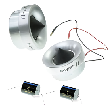 BEYMA AST50B 1" Neodymium Surface Mount Compression Tweeter, 4-Ohms, 5 - 20 kHz, 98 dB, AST-50 ...