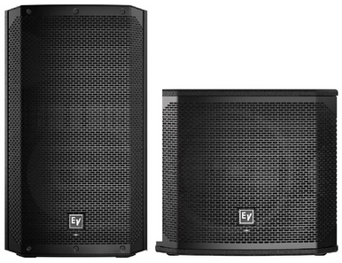 Electro-Voice ELX200-12P Active 12" 1200W Class-D Amplified Speaker ...