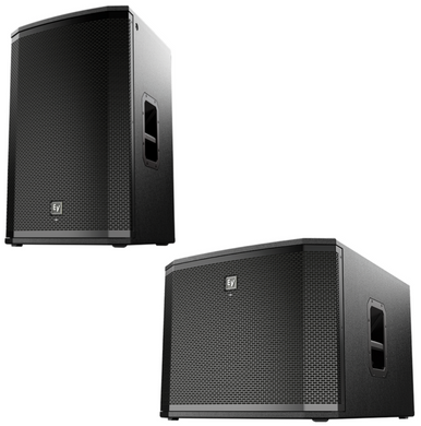Electro-Voice ETX-15P 2000W Class-D Amplified Speaker + EV ETX-15SP ...