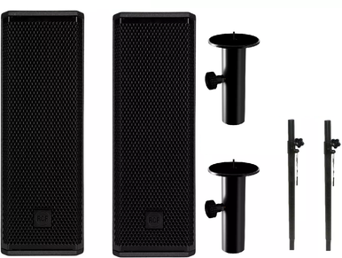 2x RCF NXL 14-A COMPACT 6" Active 2-Way Speakers 2100W+ +2x RCF PM-KIT ...