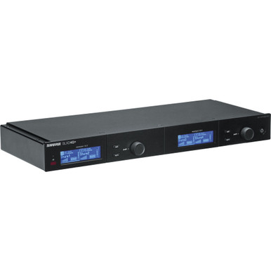 Shure SLXD4Q+ Quad 4-Channel In One Rack Space Digital Wireless ...