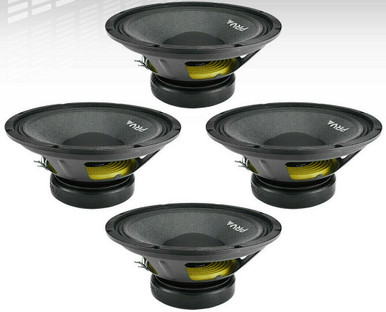 4x PRV 12W750A 12" Alto Series Pro DJ/Studio Speaker Subwoofer Sub ...