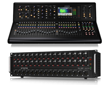 Midas M32-LIVE & Studio Digital Console + DL32 32 Input Microphone ...