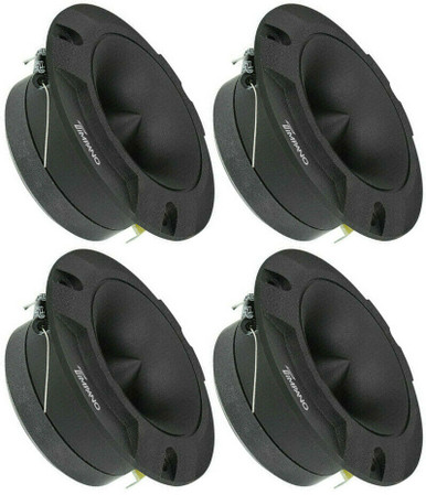 Timpano TPT-ST2 Black 4" Round Tweeter 120W 1" Voice Coil 105dB 4-Ohm ...