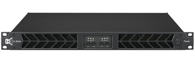 CVR Audio D-3004 BLACK 4-Channel Class D 1U Sound Audio / Dj Power ...