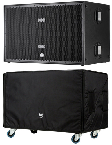 RCF SUB 8006-AS Dual 18" Active High Power Subwoofer 5000W + CVR SUB 8006 Cover