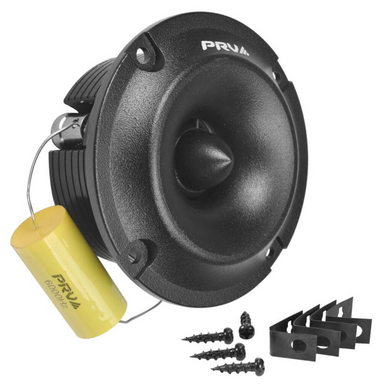 PRV TW400Ti-Nd-4 SLIM Car Audio 1" Neodymium Bullet Tweeter 120W 4-Ohms ...