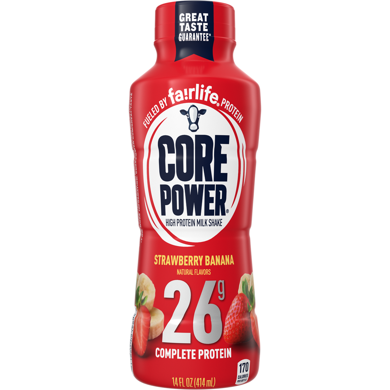 Fairlife Core Power Strawberry Banana 26g High Protein Workout ...