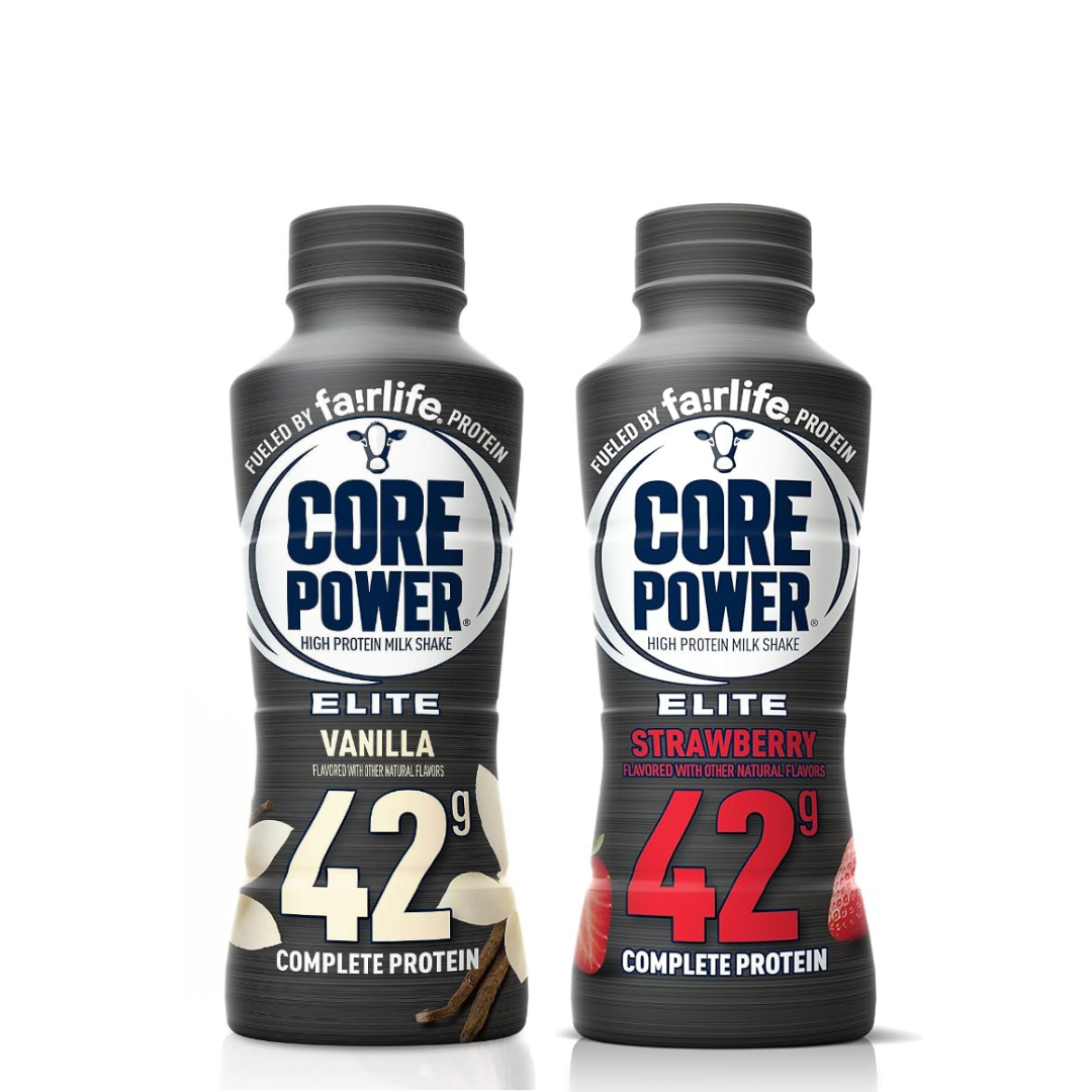 Fairlife Core Power Elite 42g High Protein Shake - Vanilla & Strawberry ...