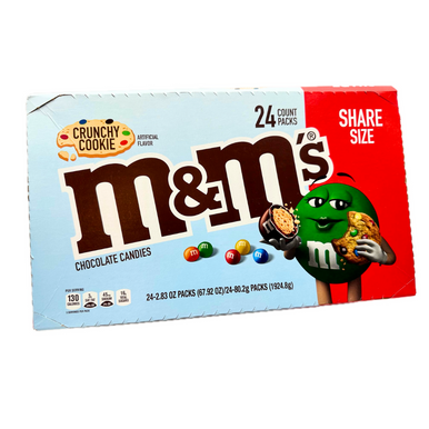 M&M's Crunchy Cookie Share Size, 2.83 oz (24 Pack)
