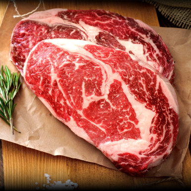 Texas Longhorn Beef Rib Eye Boneless | Twin G Ranches, TX