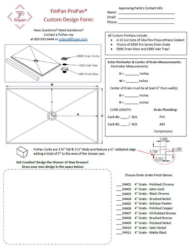 Custom ProPan Order Form