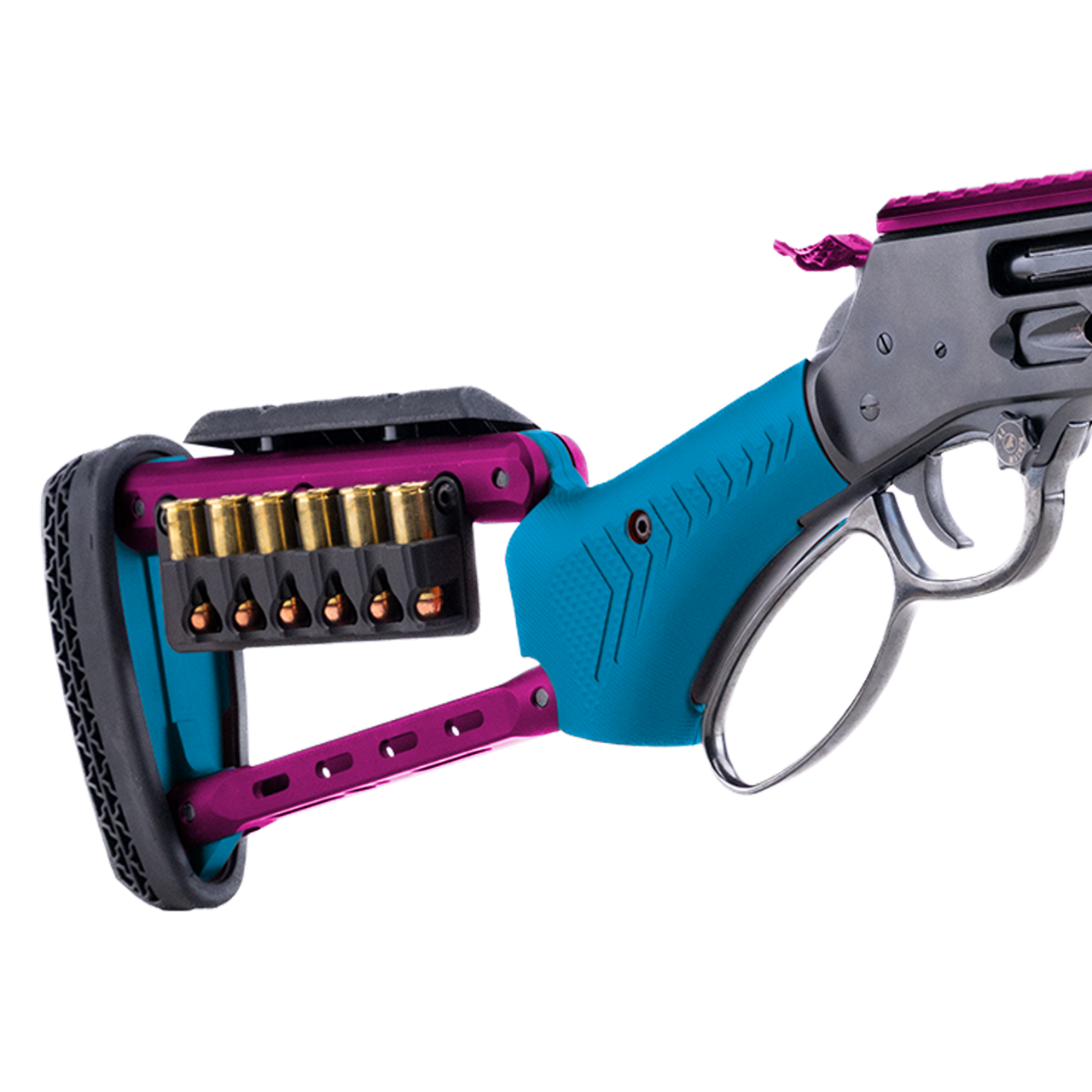 Henry Big Boy Thunder "X" – Teal/Pink (Anodize)