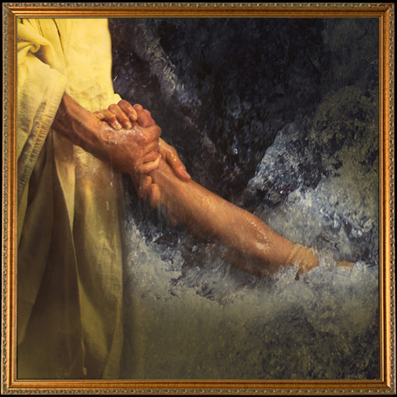 Lord Save Me by Eva Koleva Timothy (13.5x13.5) - Cardston Book Shop