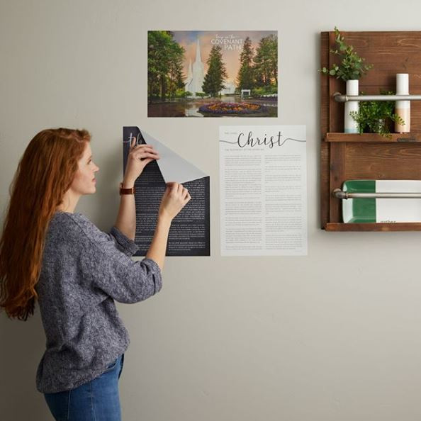 Vancouver BC Temple - Covenant Path (12x18 Repositionable Poster ...