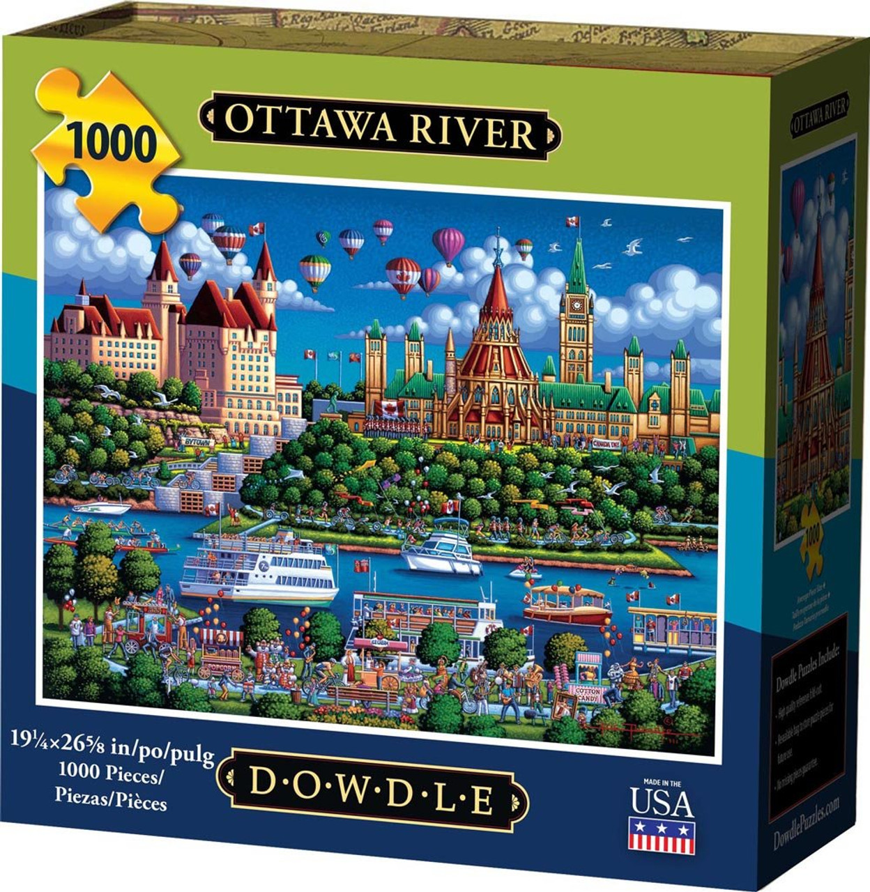 Ottawa River Puzzle (1000 Pieces) - Cardston Book Shop