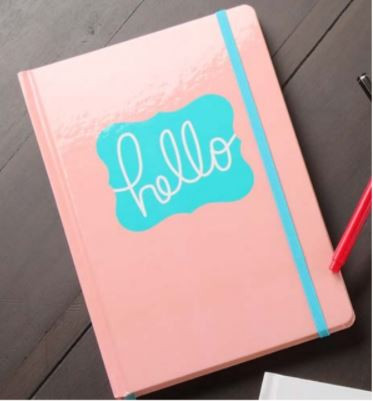 Hello Journal Pink (While Supplies Last) - Cardston Book Shop