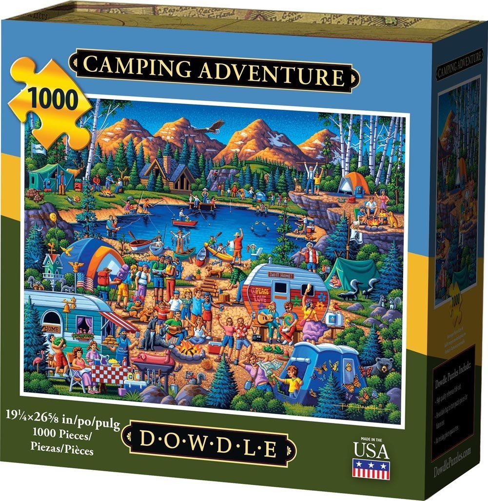 Camping Adventure Puzzle (1000 Pieces) - Cardston Book Shop