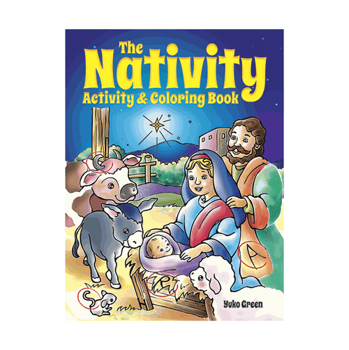 The Nativity Activity & Coloring Book * - Cardston Book Shop