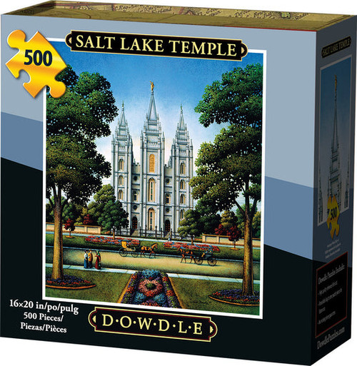 Salt Lake Temple Puzzle (500 Pieces) - Cardston Book Shop