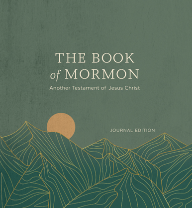 The Book of Mormon Journal Edition Geo Metric Mountains (Paperback ...