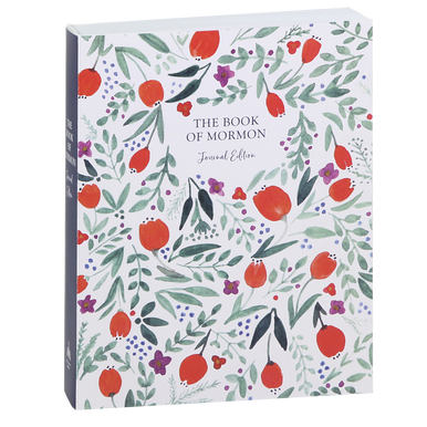 The Book of Mormon Journal Edition (Paperback Floral)* - Cardston Book Shop