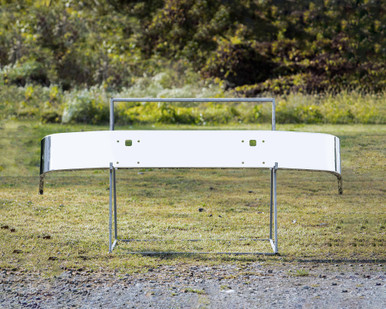 International 9200 & 9400 Chrome Front Bumper - 12" Full Wrap with Tow ...