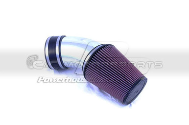 Powerhouse Racing 5" Intake Kit Raw Fininsh with Black Coupler PHR ...