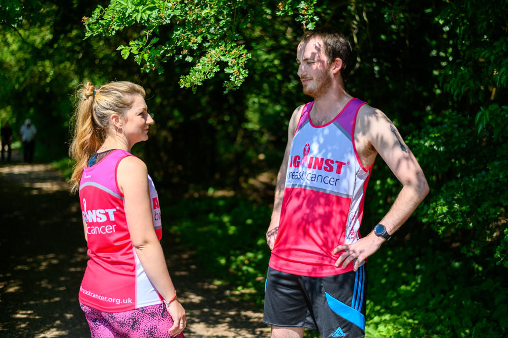 Against Breast Cancer Running Vest | Against Breast Cancer