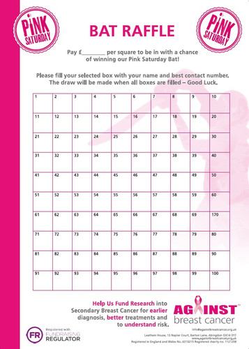 Fundraising Materials - Free downloads - Page 1 - Against Breast Cancer