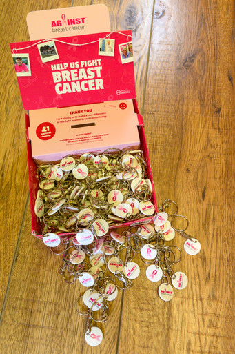 Box of 30 Against Breast Cancer Trolley Tokens