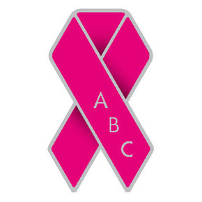 Pink Ribbon Pin Badge | Against Breast Cancer