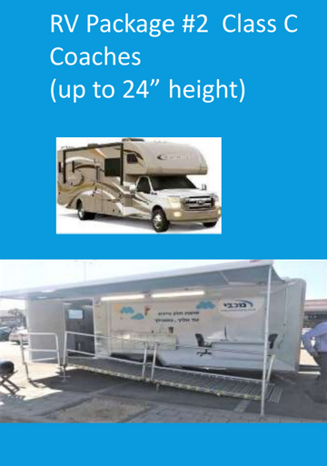 12'x30" or 5'x22" Portable RV Ramp System (W/Handrails) - Able | Access ...