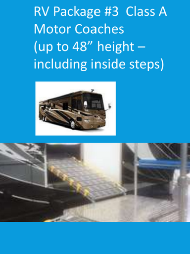 18'x30" or 5'x22" Portable RV Ramp System (W/Handrails) - Able | Access ...