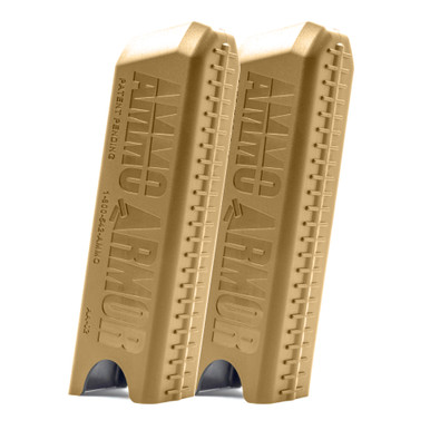 Desert Tan Ammo Armor 2 PACK for CZ P10 Magazines - Ammo Armor Magazine ...
