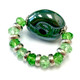 Handmade Glass Bead Bracelet | Christmas Bracelets | Painted from Heart ...