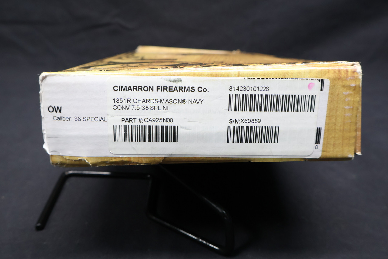 Cimarron Uberti Model 1851 Richards-Mason Conversion .38 Special