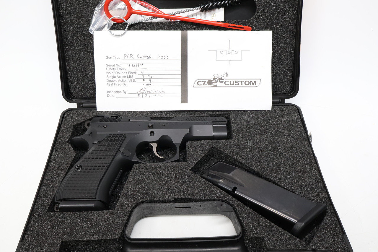 CZ 75D Compact PCR Custom 9mm