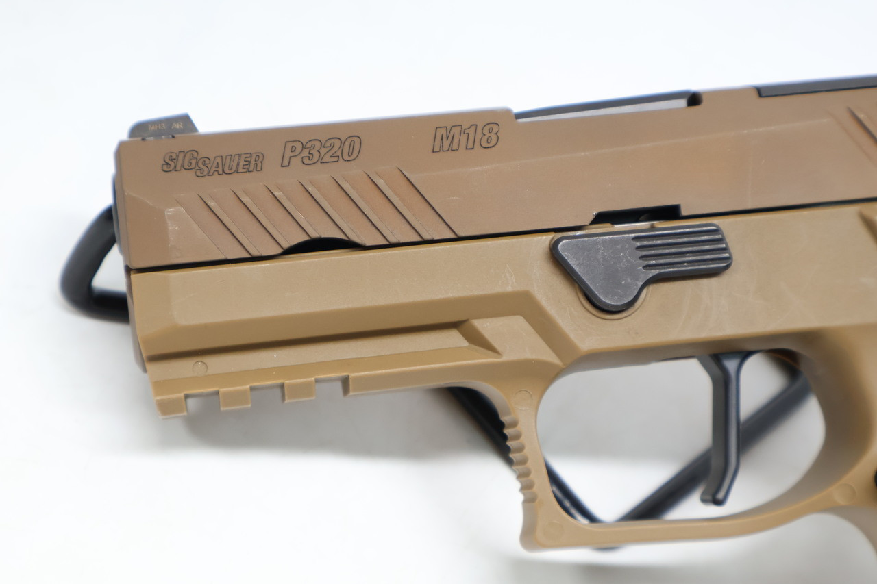 Sig Sauer P320 M18 With Extra Grip Module 9mm