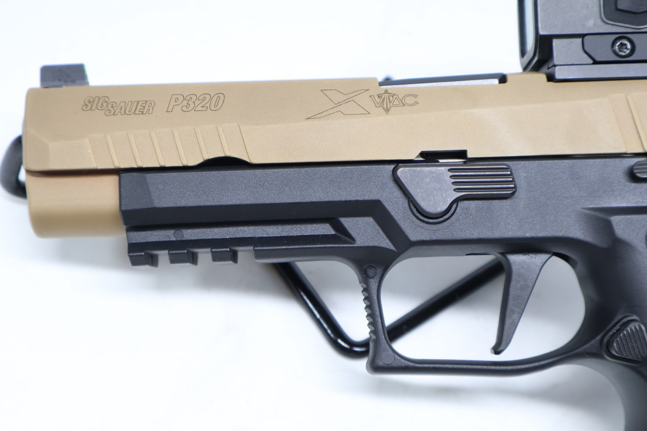 Sig Sauer P320 X VTAC W/ Swampfox Kraken Green Dot 9mm