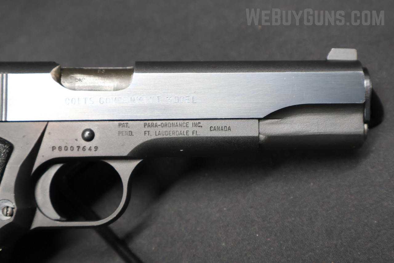 Colt MKIV Series 70 In Para Ordnance Double Stack Frame .45