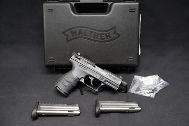 Walther P22 With Threaded Barrel .22LR