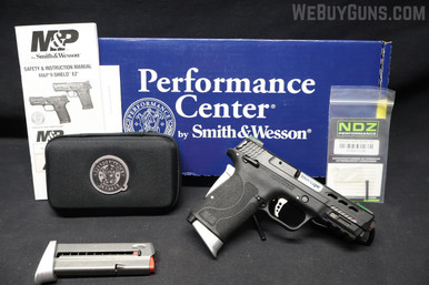 Smith & Wesson M&P9 Shield EZ Performance Center Silver 9mm